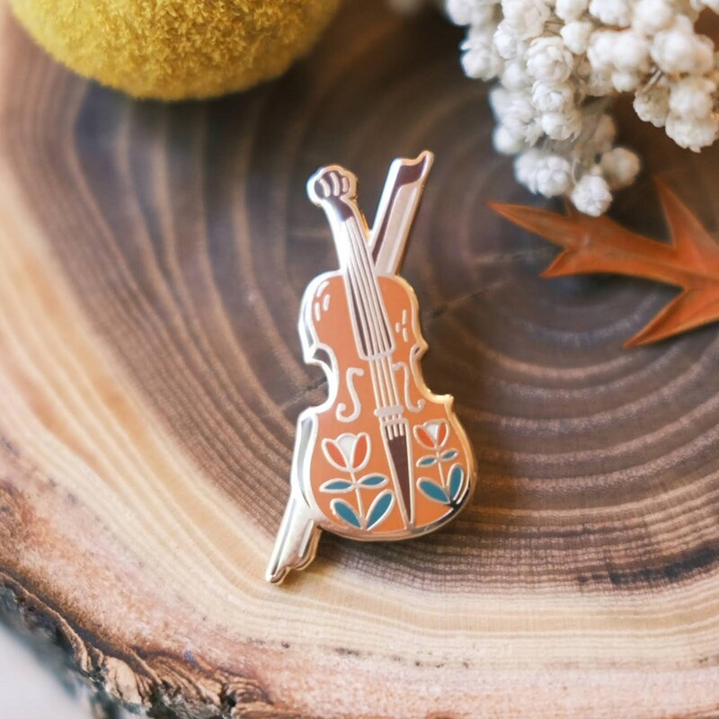 Music Enamel Pin - Etsy