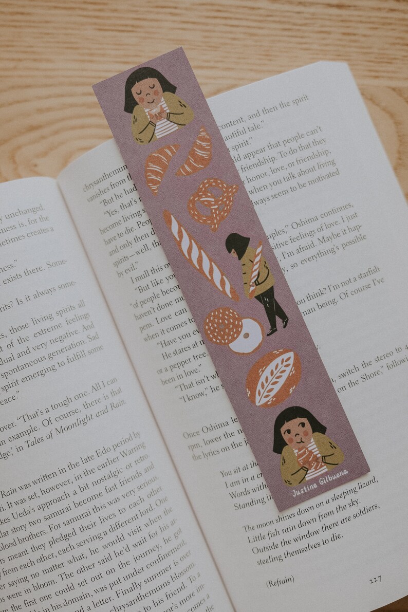 Cozy Bookmark Set Cozy Bookmarks Cozy Stationery Book | Etsy