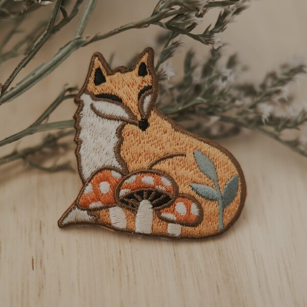Fox Patch - Etsy