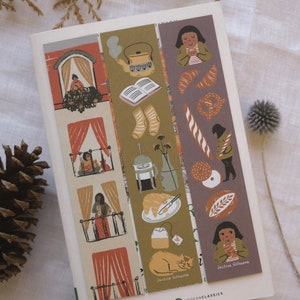 Cozy Bookmark Set Cozy Bookmarks, Cozy Stationery, Book Lovers Gifts ...