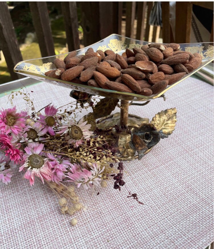 Vintage Italian Glass Compote, Candy or Trinket Dish | 1970s - Etsy