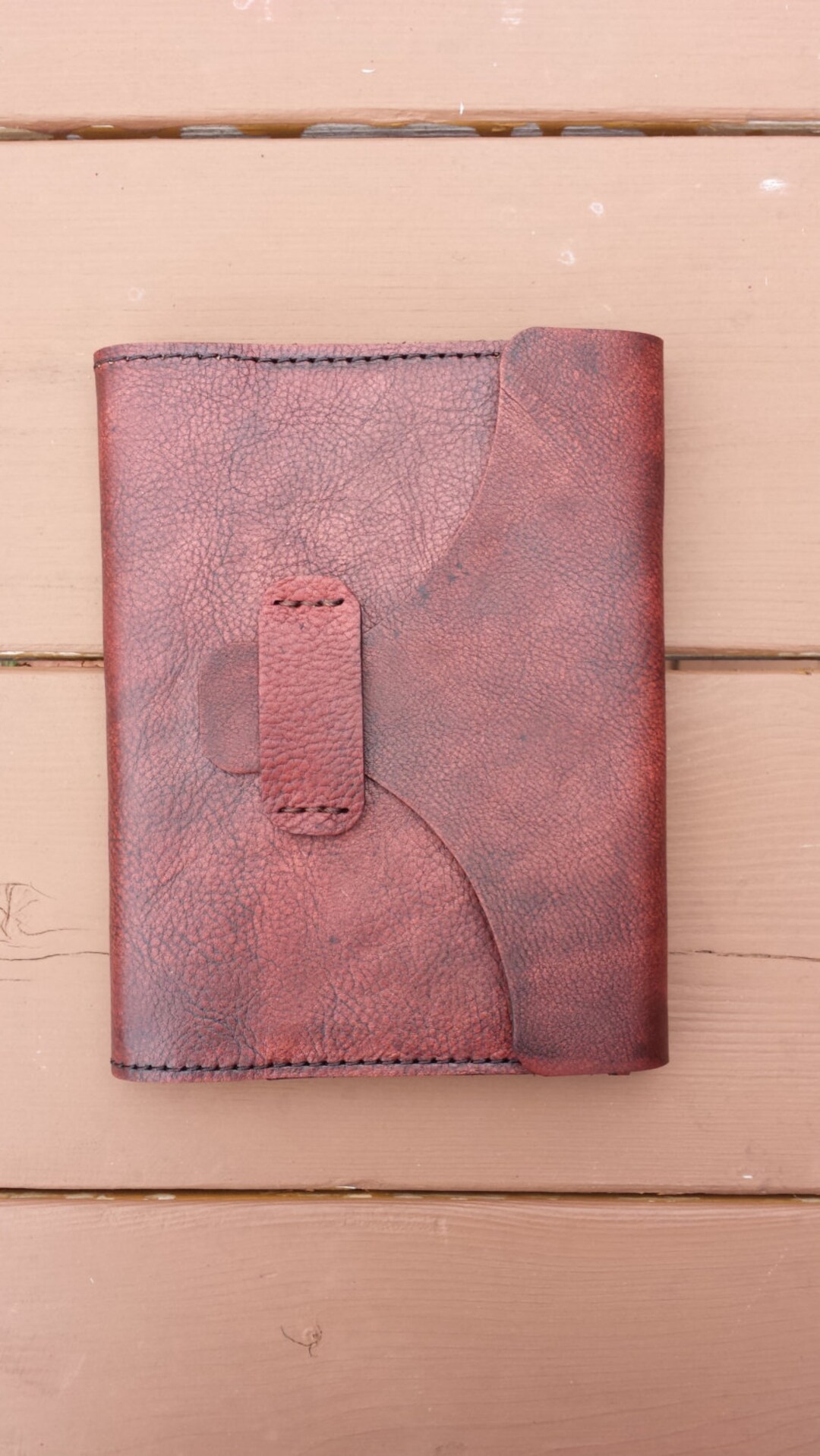 Tongue and Loop Refillable Leather Journal - Etsy