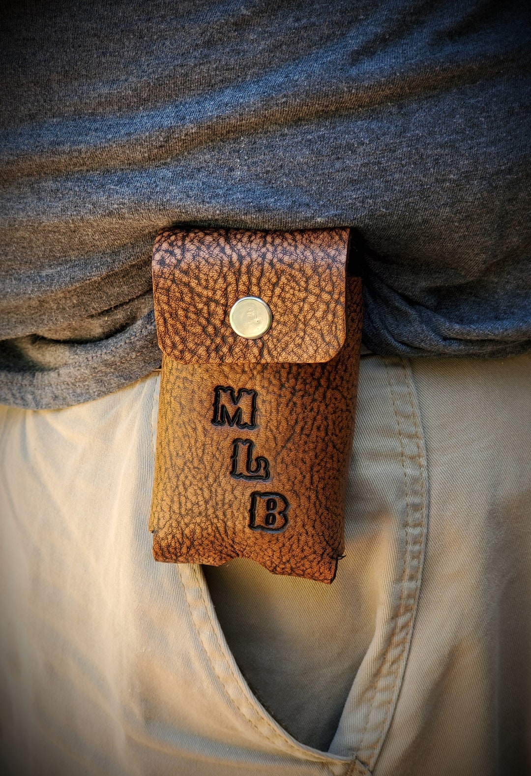 Leather Cell Case - Flip Phone - Etsy