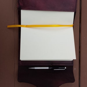 Tongue and Loop Refillable Leather Journal - Etsy