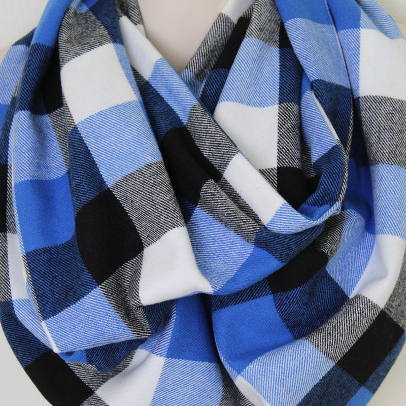 Plaid Flannel Scarf - Etsy