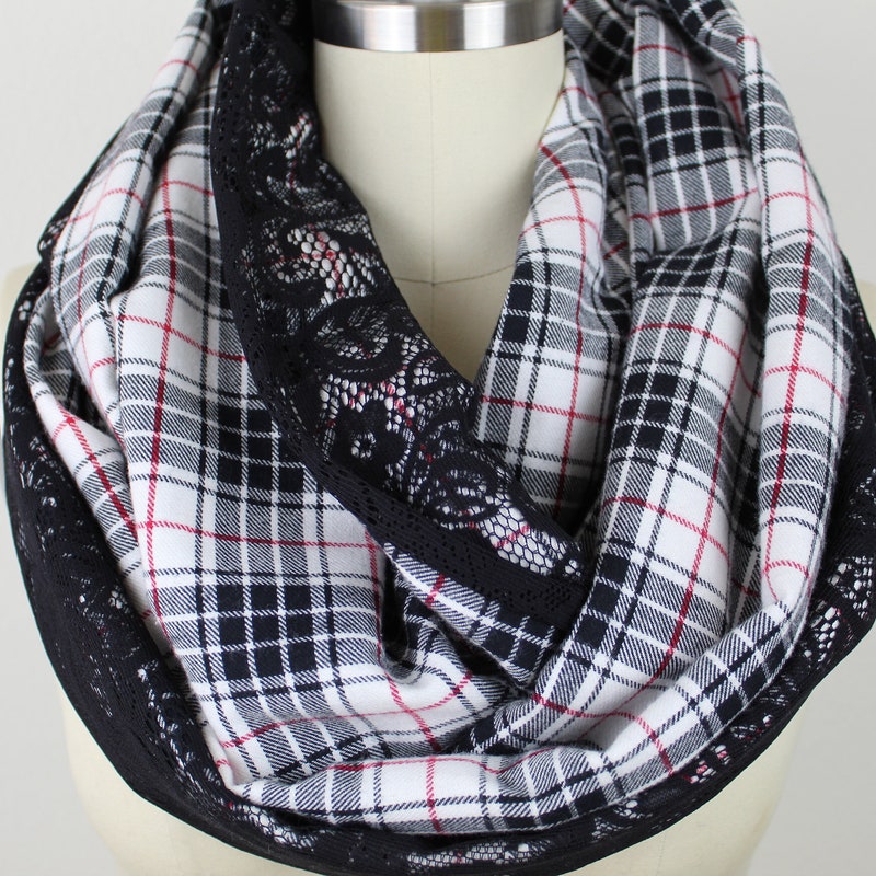 Lace Infinity Scarf - Etsy