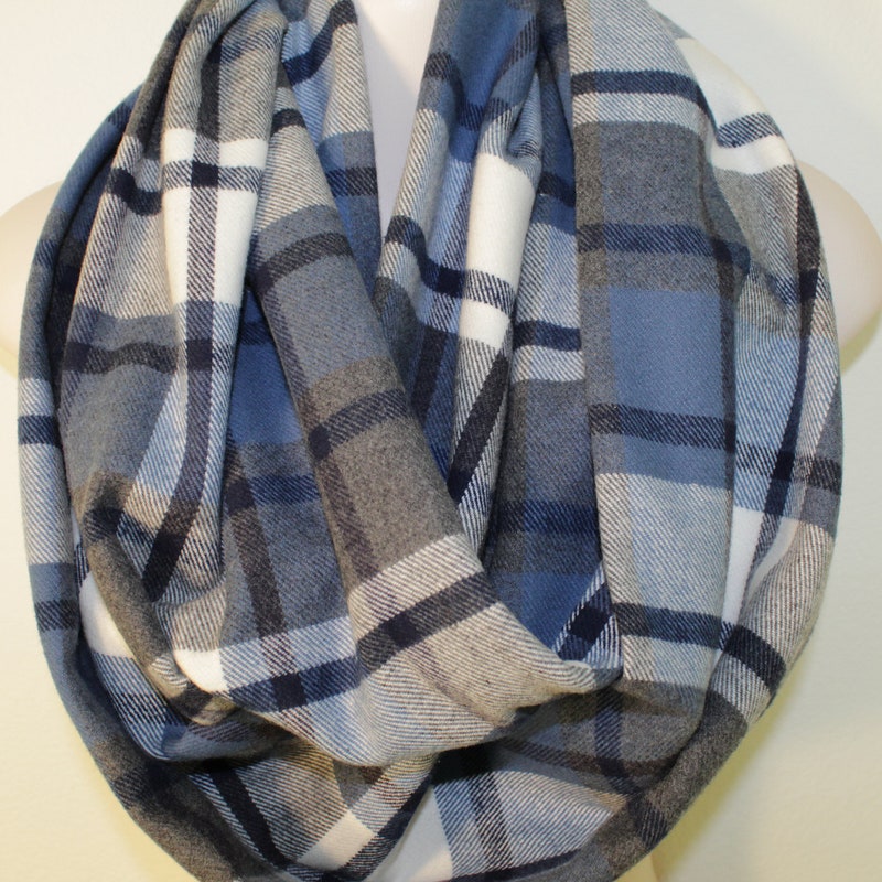 Plaid Flannel Scarf - Etsy