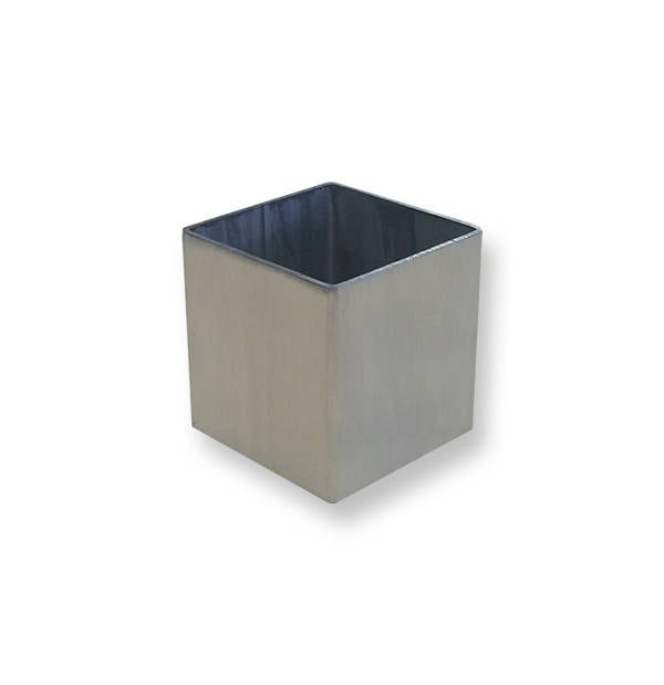 Square Stainless Leg Cap- 2"sq. X 2"h - Etsy