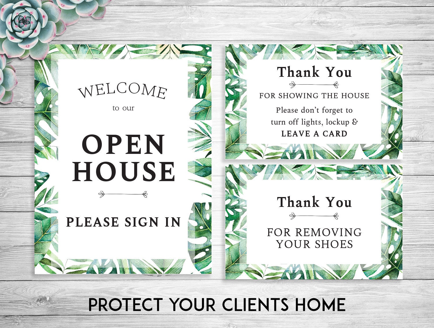 Ultimate Real Estate Open House Bundle Real Estate Listing - Etsy