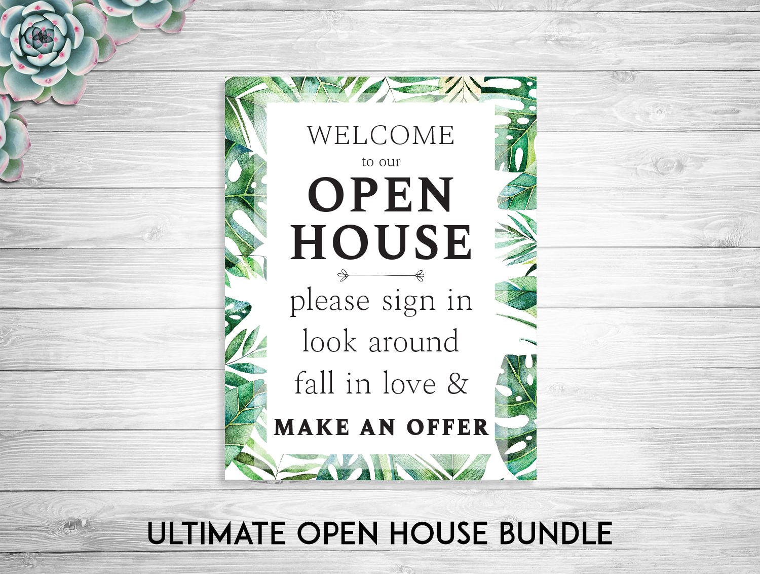 Ultimate Real Estate Open House Bundle Real Estate Listing - Etsy