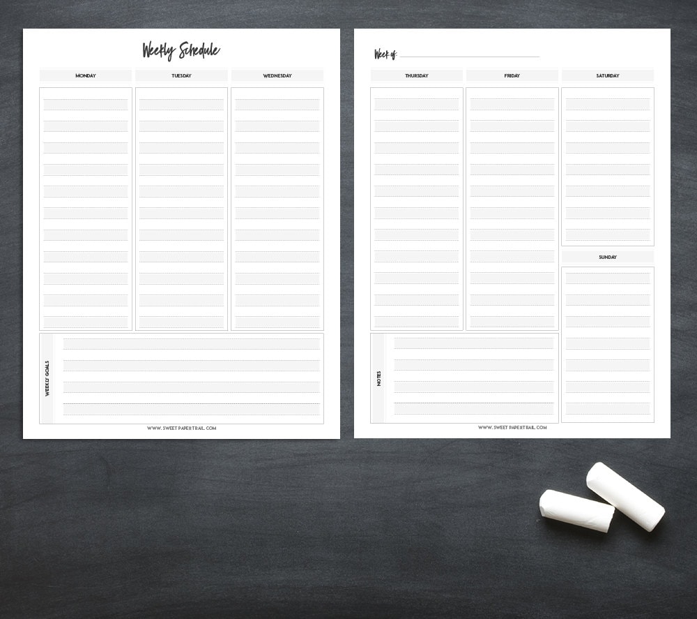 Minimalist Student Planner INSTANT DOWNLOAD 15 Printables 2017 Student ...