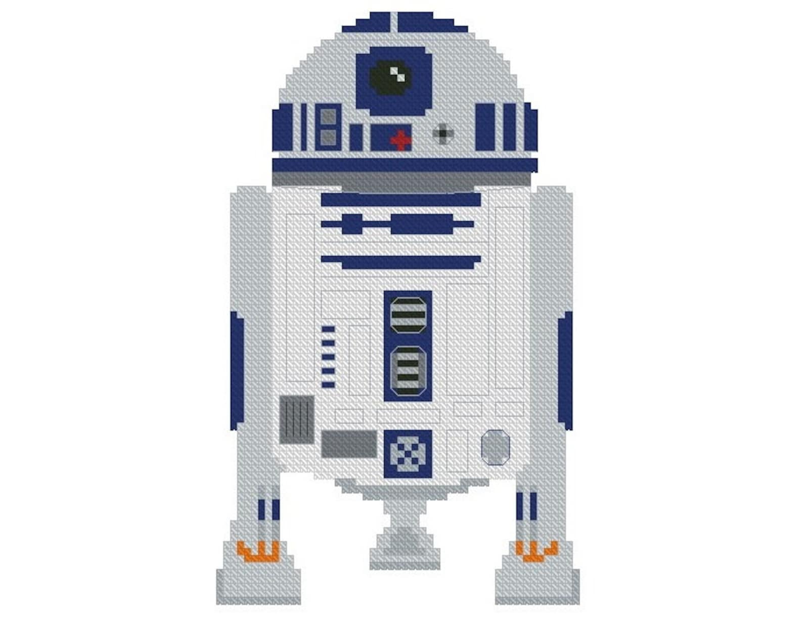 Cross Stitch Pattern / R2-D2 / PDF Download - Etsy