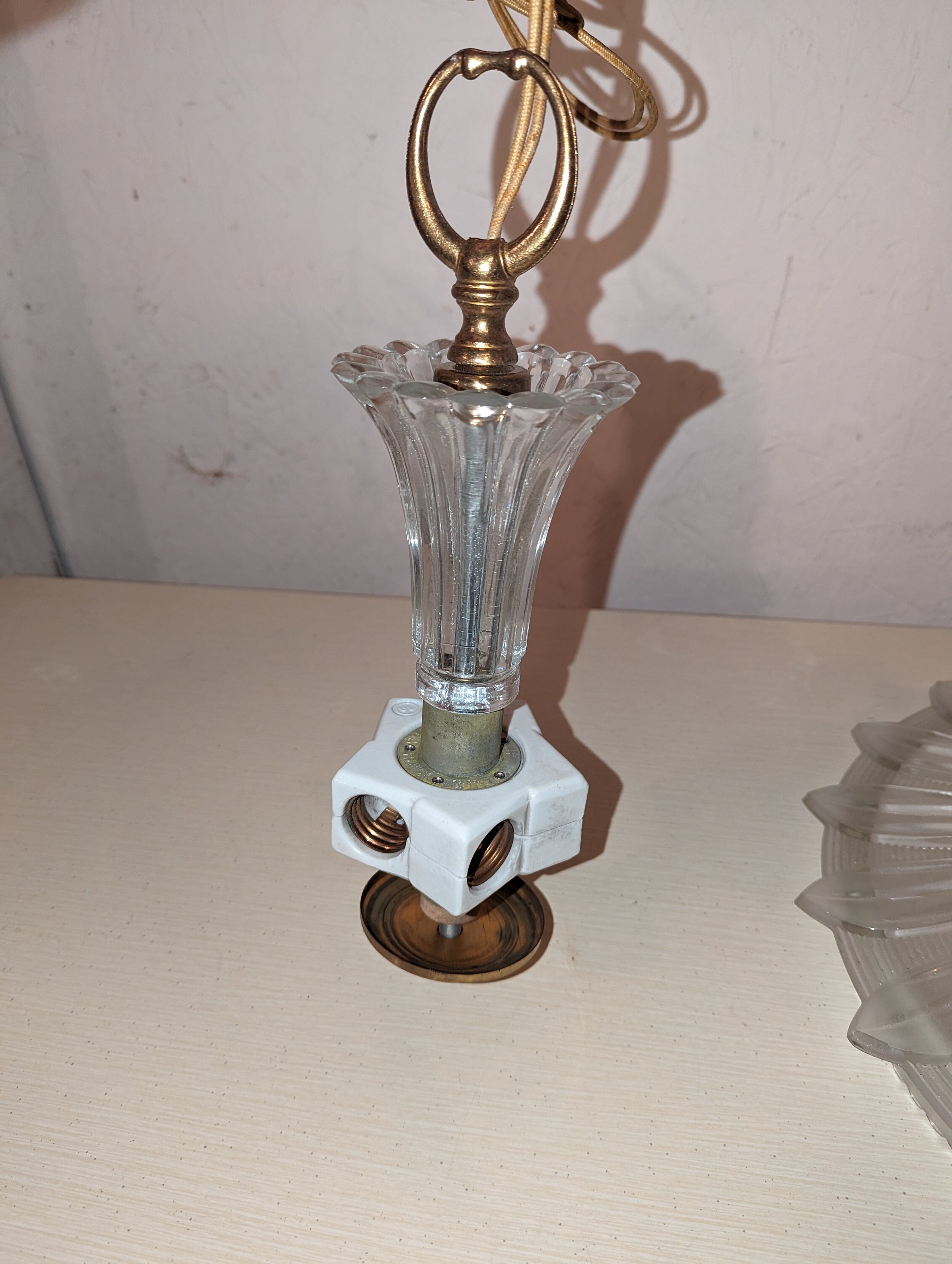 Gorgeous Glass Sunflower Shade & Hanging Pendant - Etsy