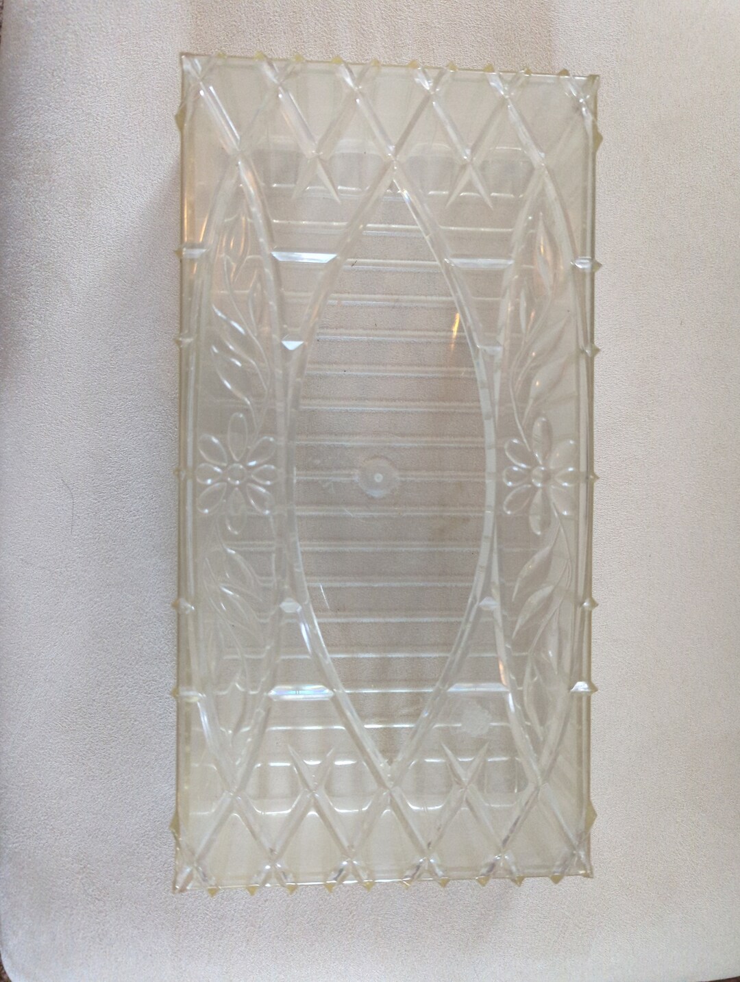 MCM Acrylic Tissue Box - Etsy