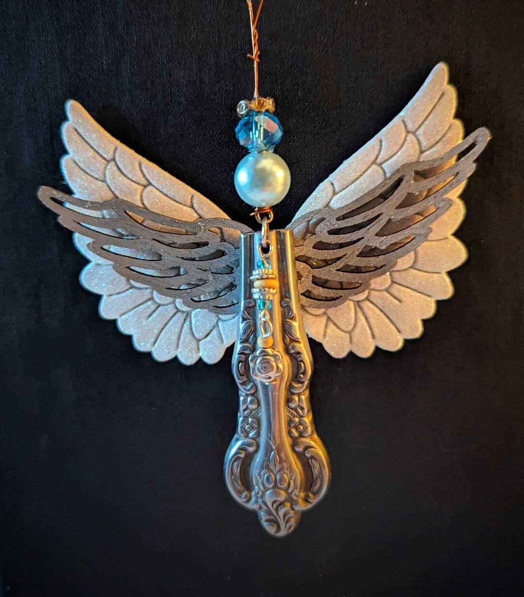 Antique Silverware Angel Ornament-one of Kind-handmade - Etsy
