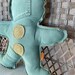 Upcycled Military Uniform Gingerbread Man Throw Pillow: Handmade Air ...