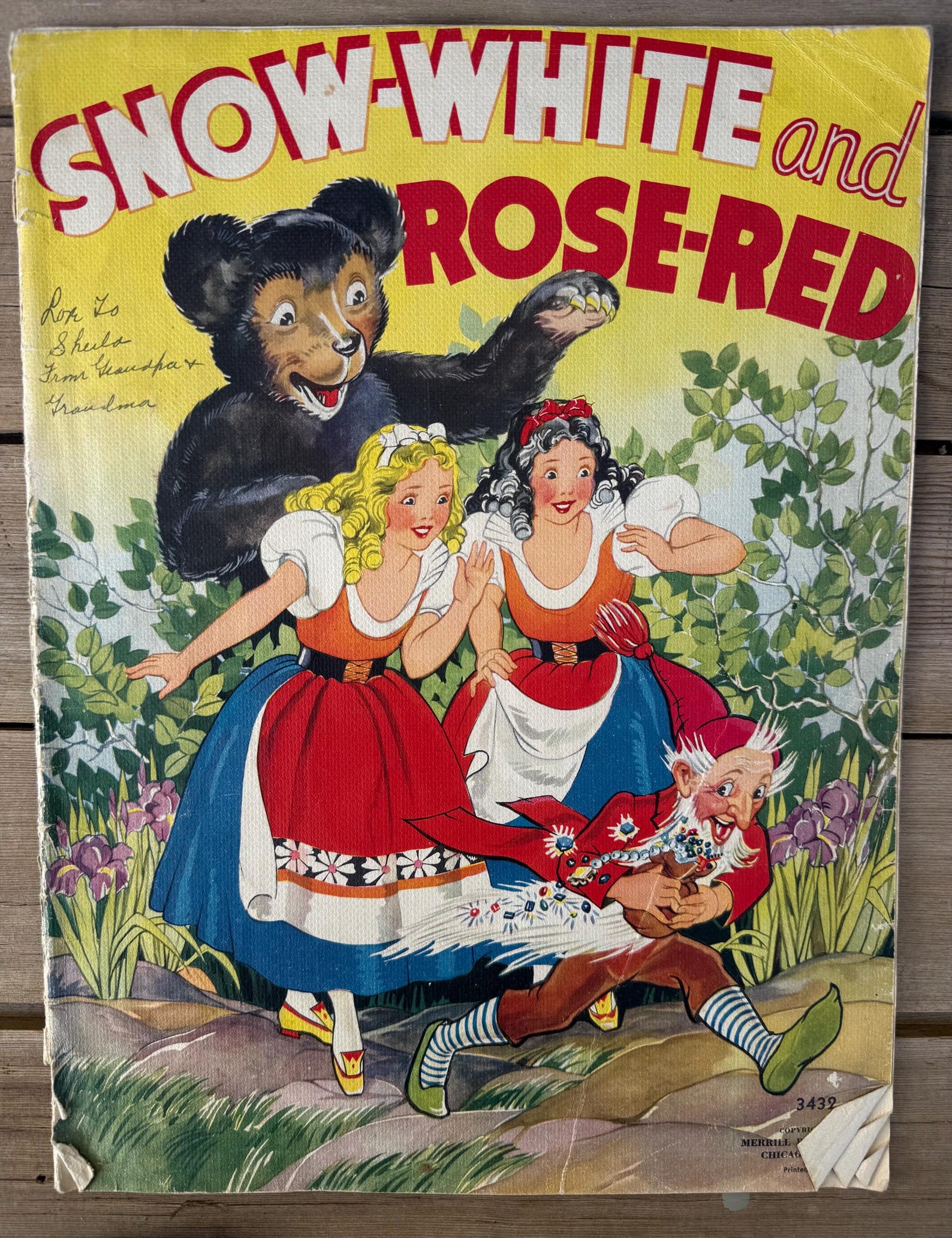 1930s Snow White and Rose Red Illustrated Children’s Book - Etsy