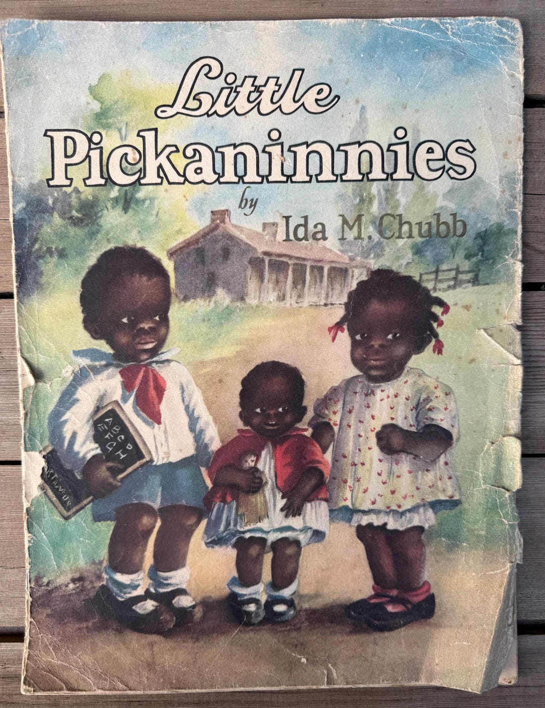 Old 1930s Large Adorable Little Pickaninnies Children’s Antique ...