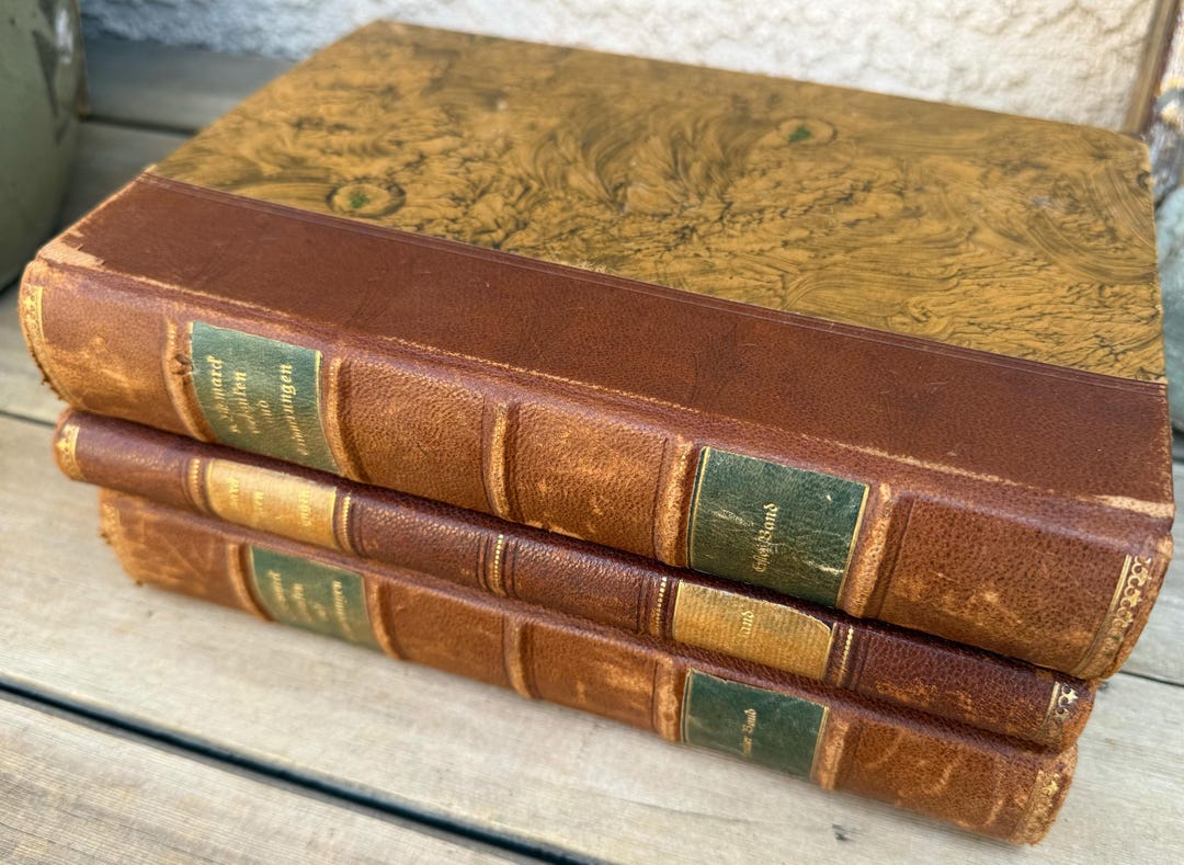 1920s Antique German Books Set: Berlin Library Decor - Etsy