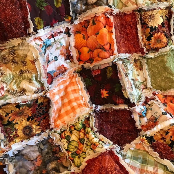 Rag Quilt - Etsy