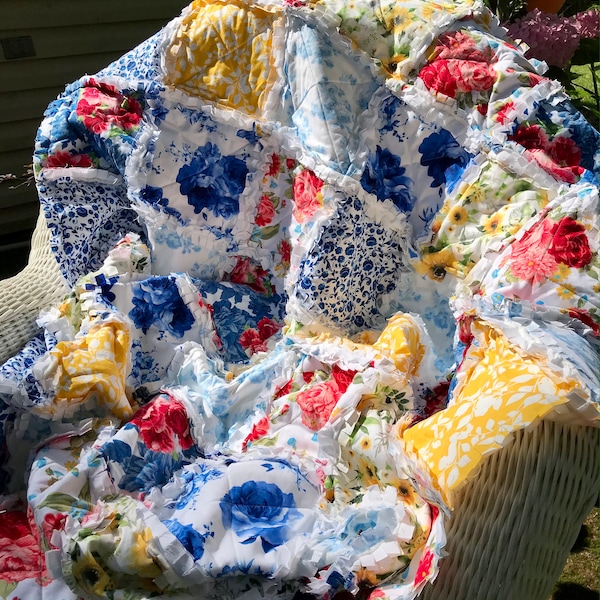 Country Quilt - Etsy