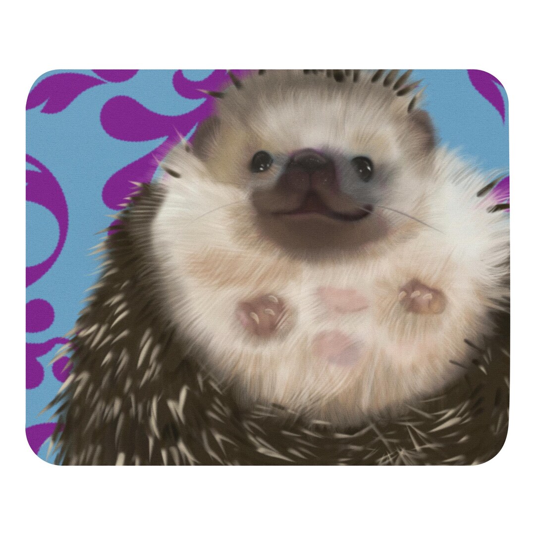 Hedgehog Belly Mouse Pad - Etsy