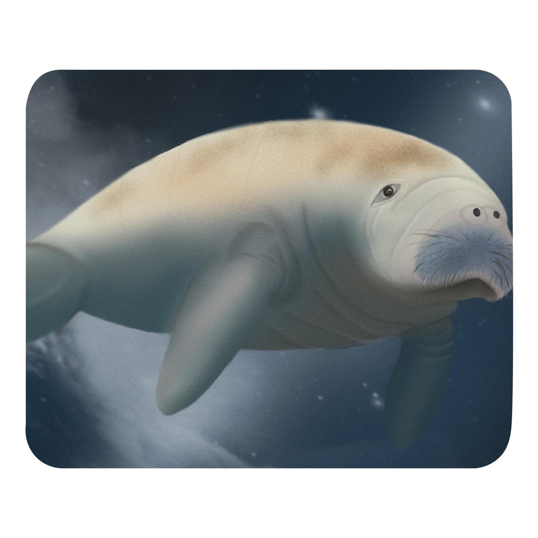 Manatee Mouse Pad - Etsy