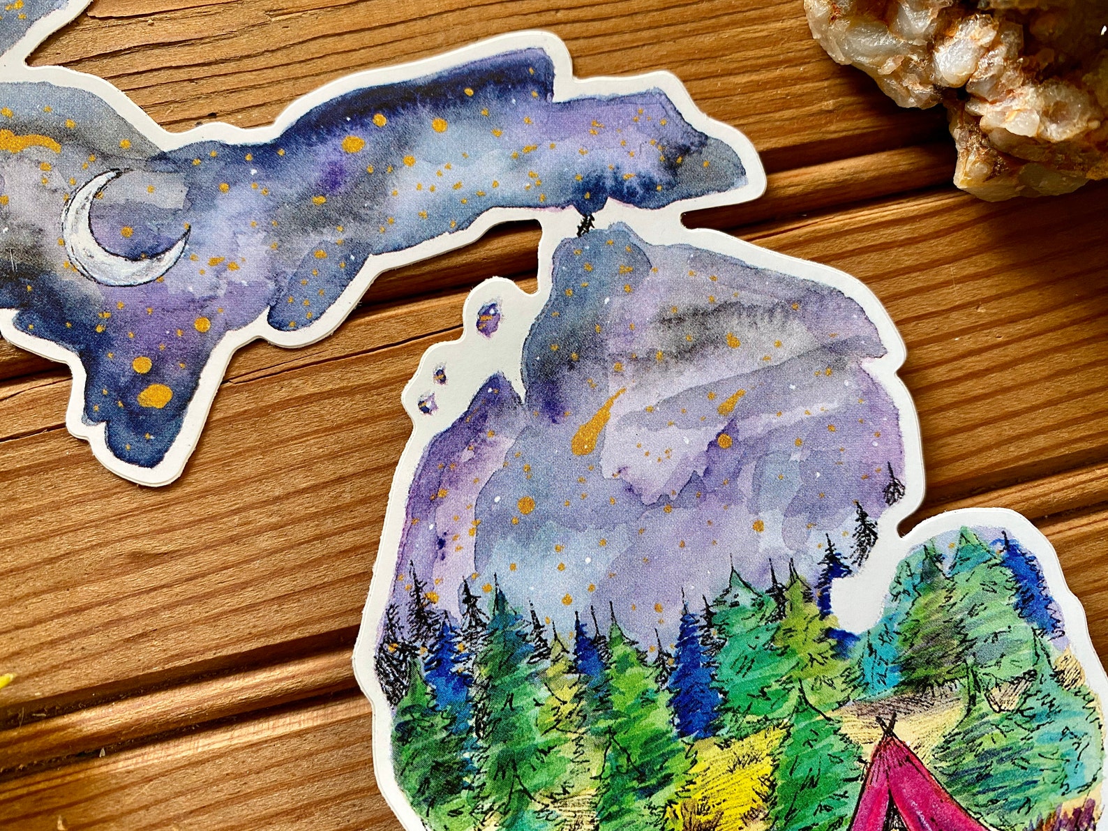 Michigan Vinyl Sticker Michigan State Decal Michigan Car - Etsy