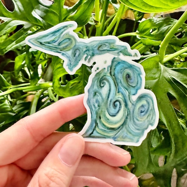 Michigan Car Decal - Etsy