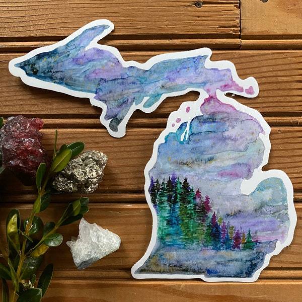 Michigan Car Decal - Etsy