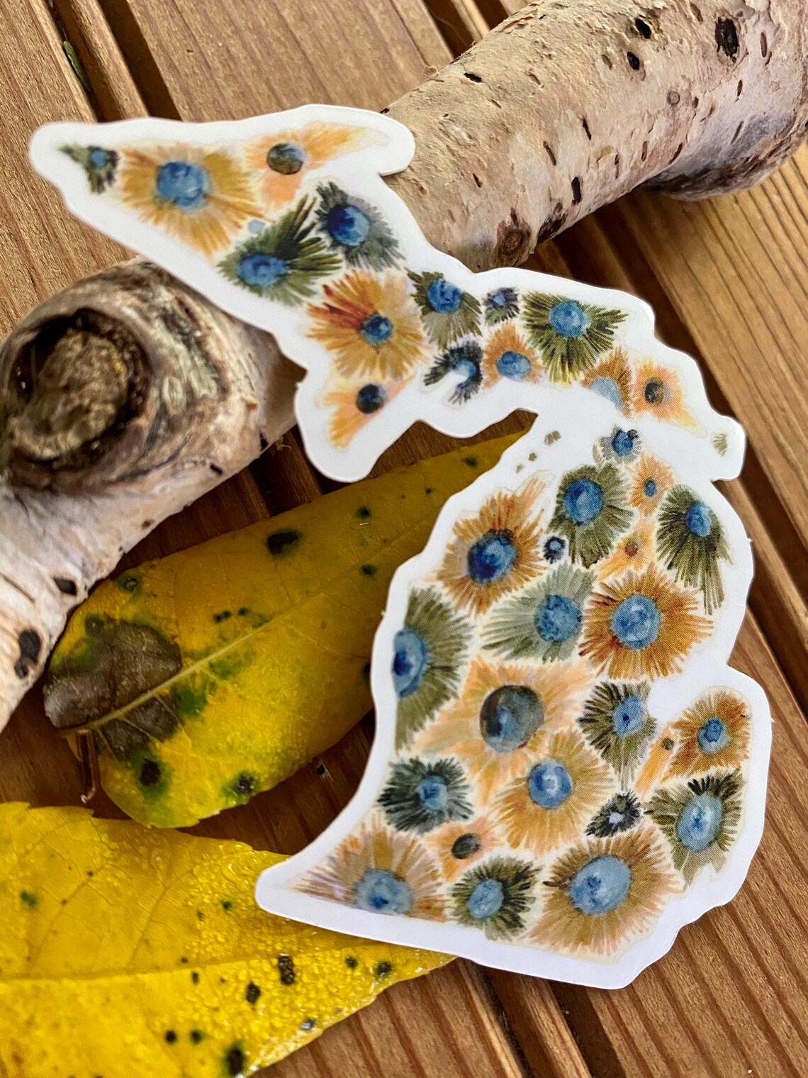 Michigan Vinyl Sticker Michigan State Decal Michigan Car - Etsy