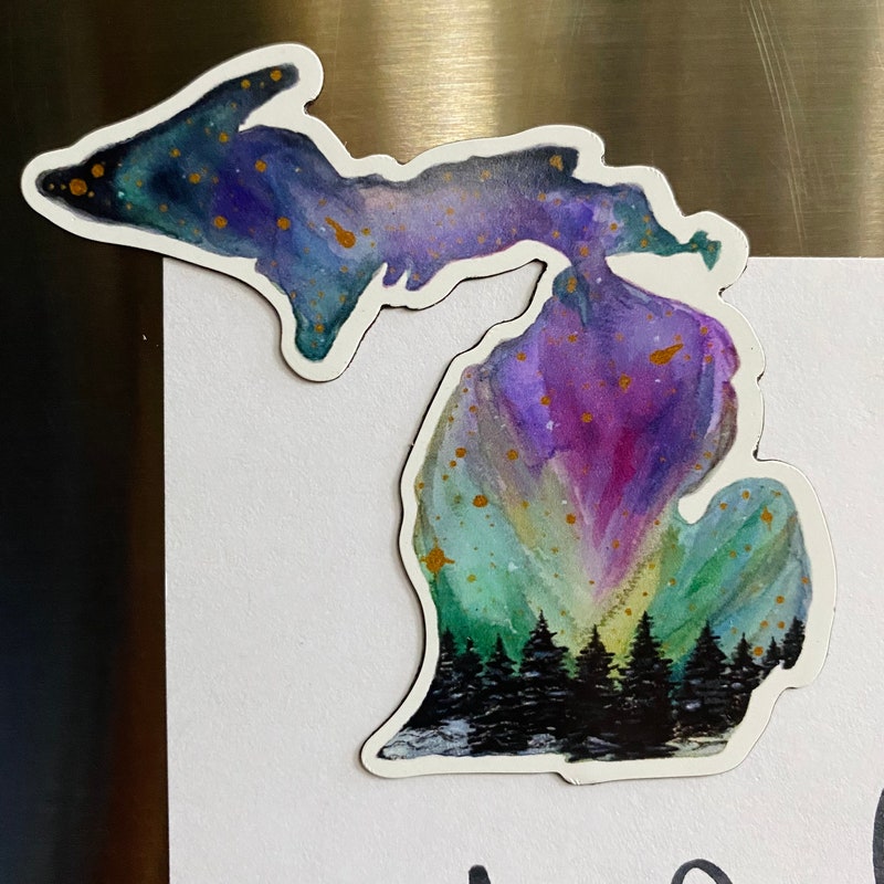 Michigan Magnets - Etsy