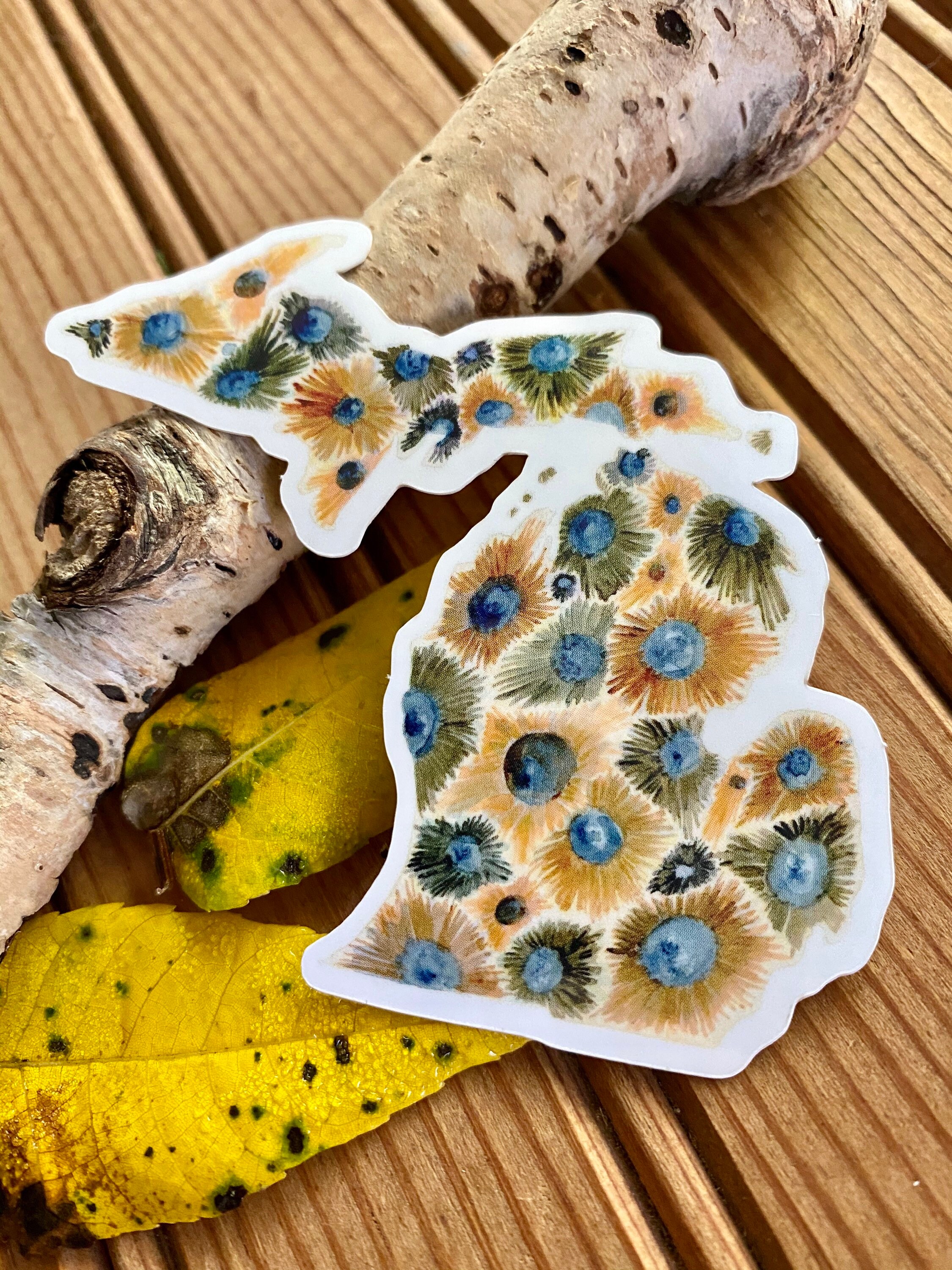 Michigan Vinyl Sticker Michigan State Decal Michigan Car | Etsy