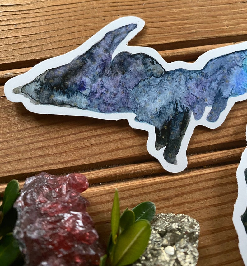 Michigan Vinyl Sticker Michigan State Decal Michigan Car - Etsy