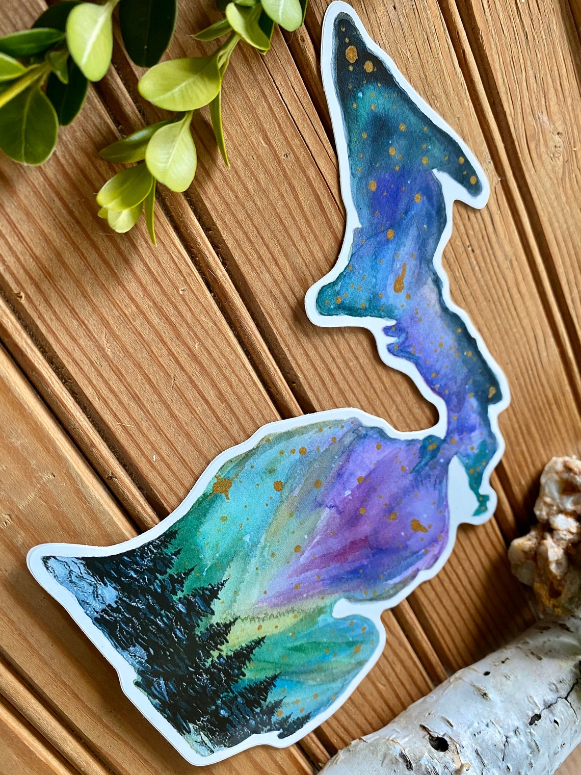 Michigan Vinyl Sticker Michigan State Decal Michigan Car | Etsy