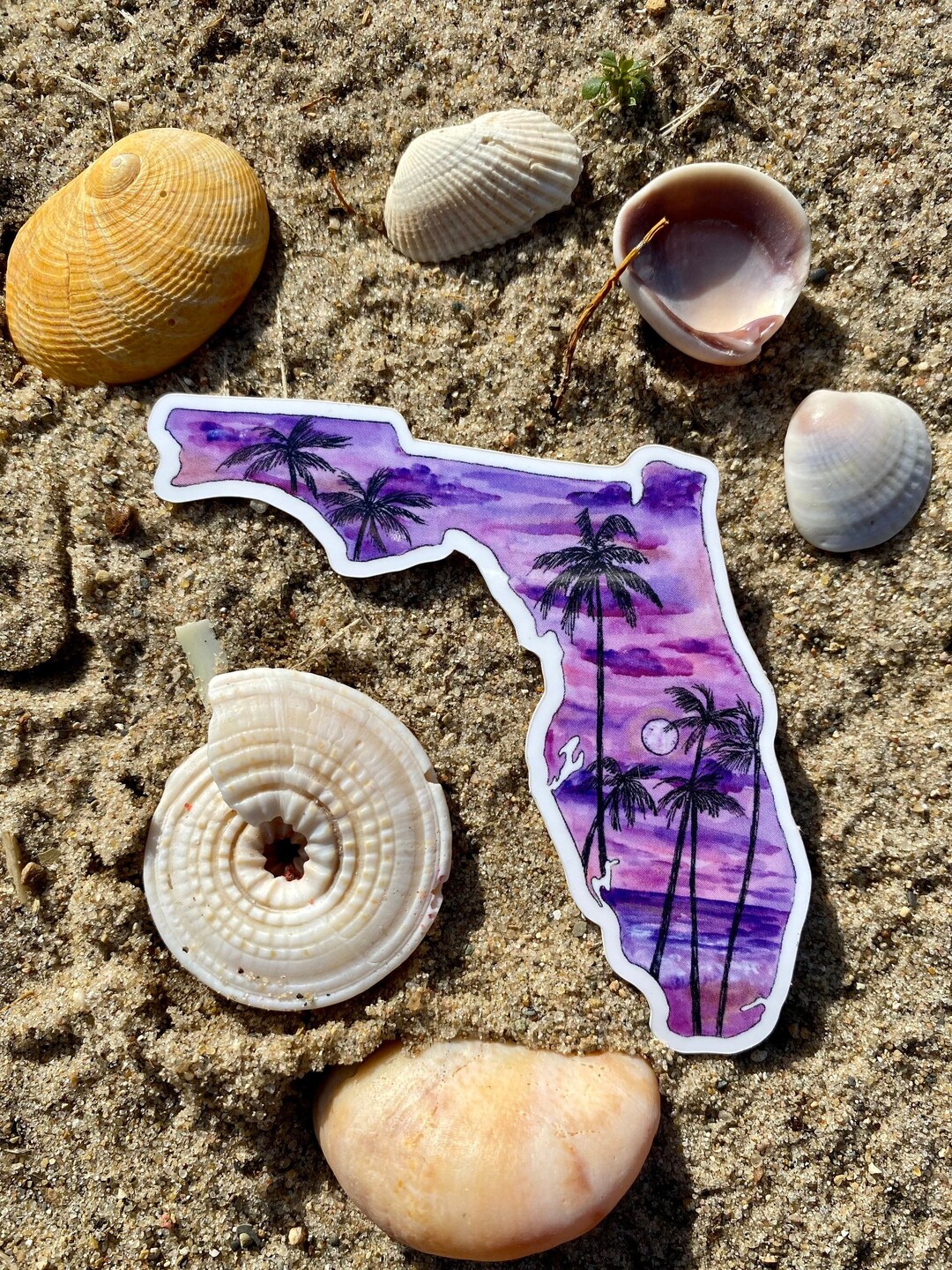 Flordia Vinyl Sticker FLORDIA State Decal FL Car Decal Home State Decal ...