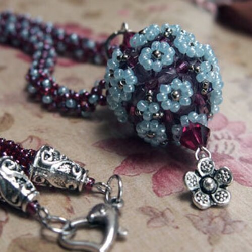Tutorial Cross Pendant Beading Pattern PDF - Etsy