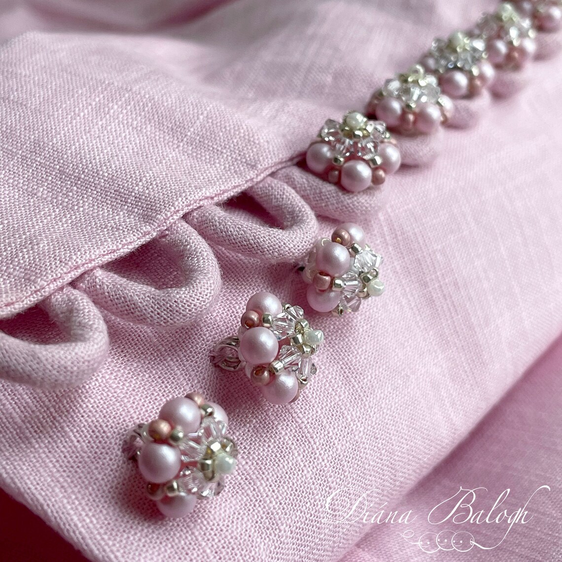 Beading Tutorial and Pattern Beaded Button Beaded Shank - Etsy