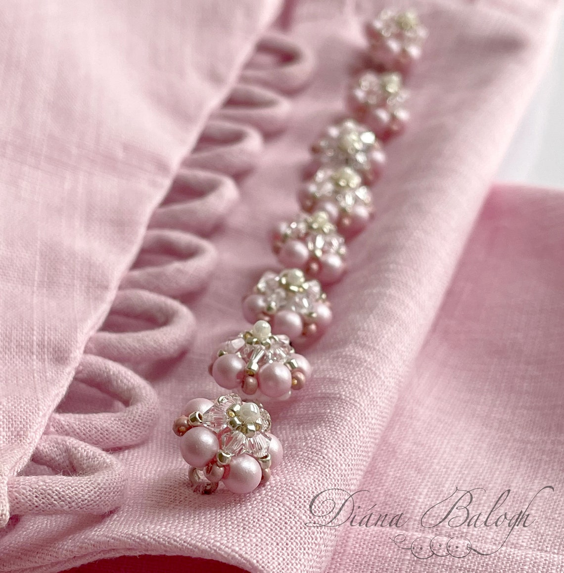 Beading Tutorial and Pattern Beaded Button Beaded Shank - Etsy