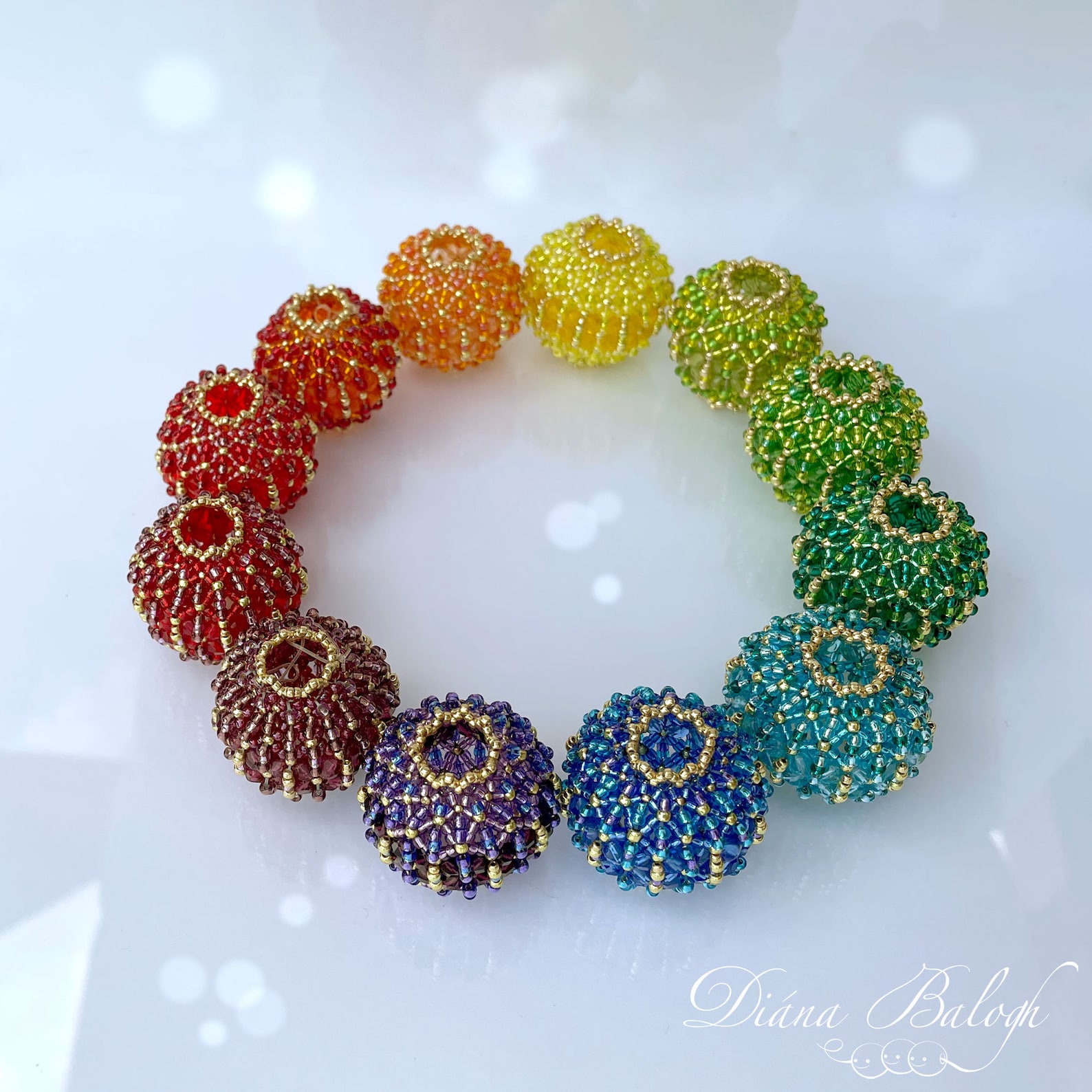 Beading Tutorial and Pattern, Lantern Beaded Bead Beading Pattern ...