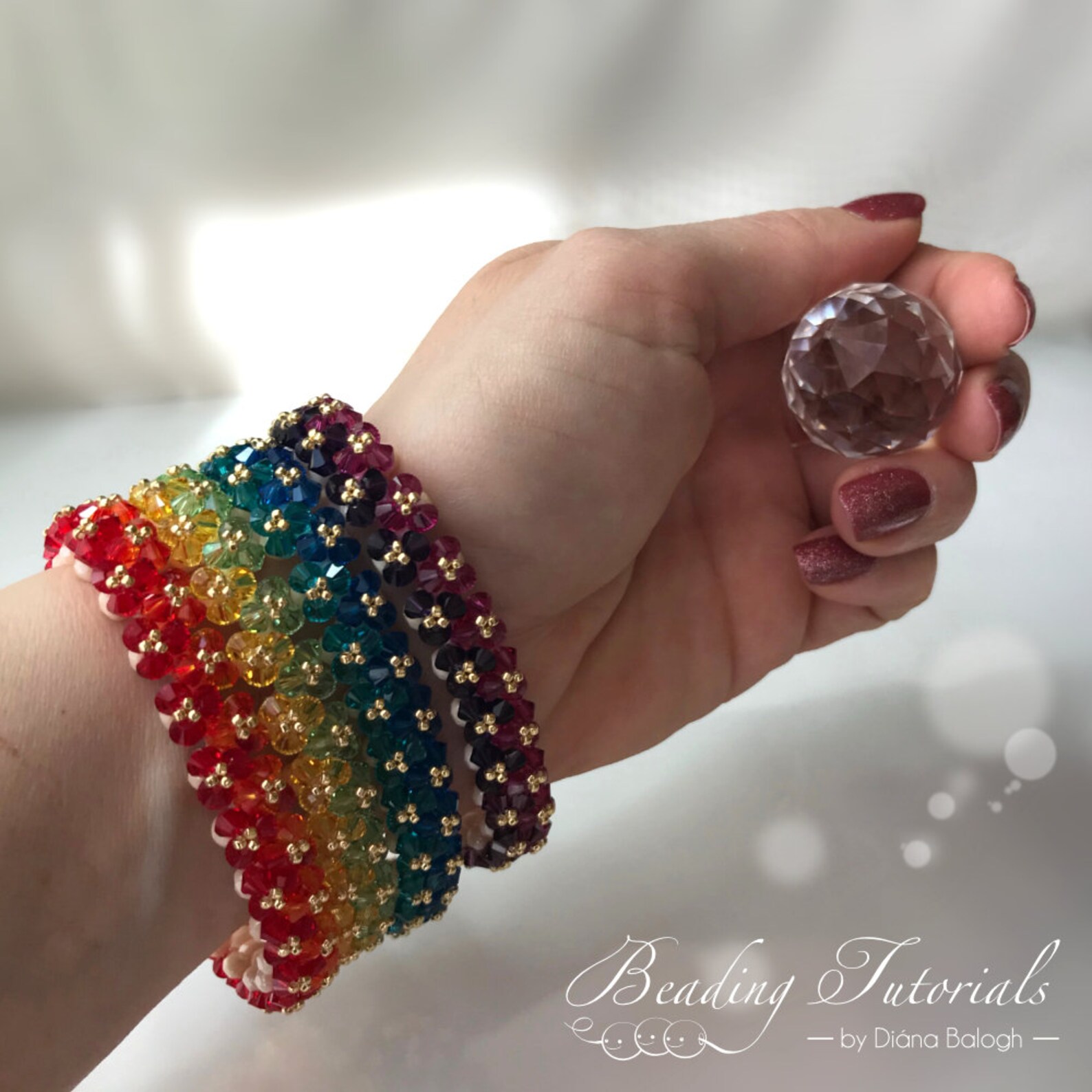 Beading Tutorial Twins Bracelet Beaded Bracelet Pattern | Etsy