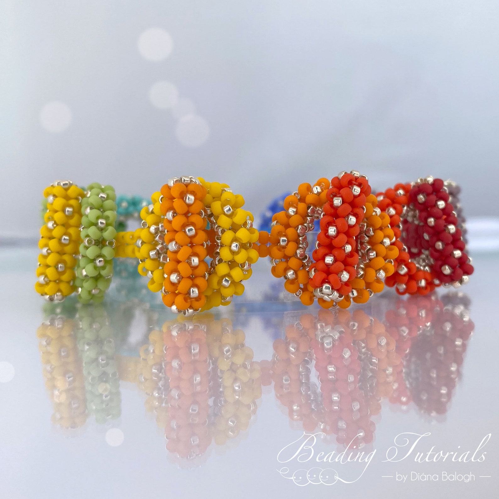 Beading Tutorial and Pattern Claspception Modular Jewelry, Beaded Clasp ...