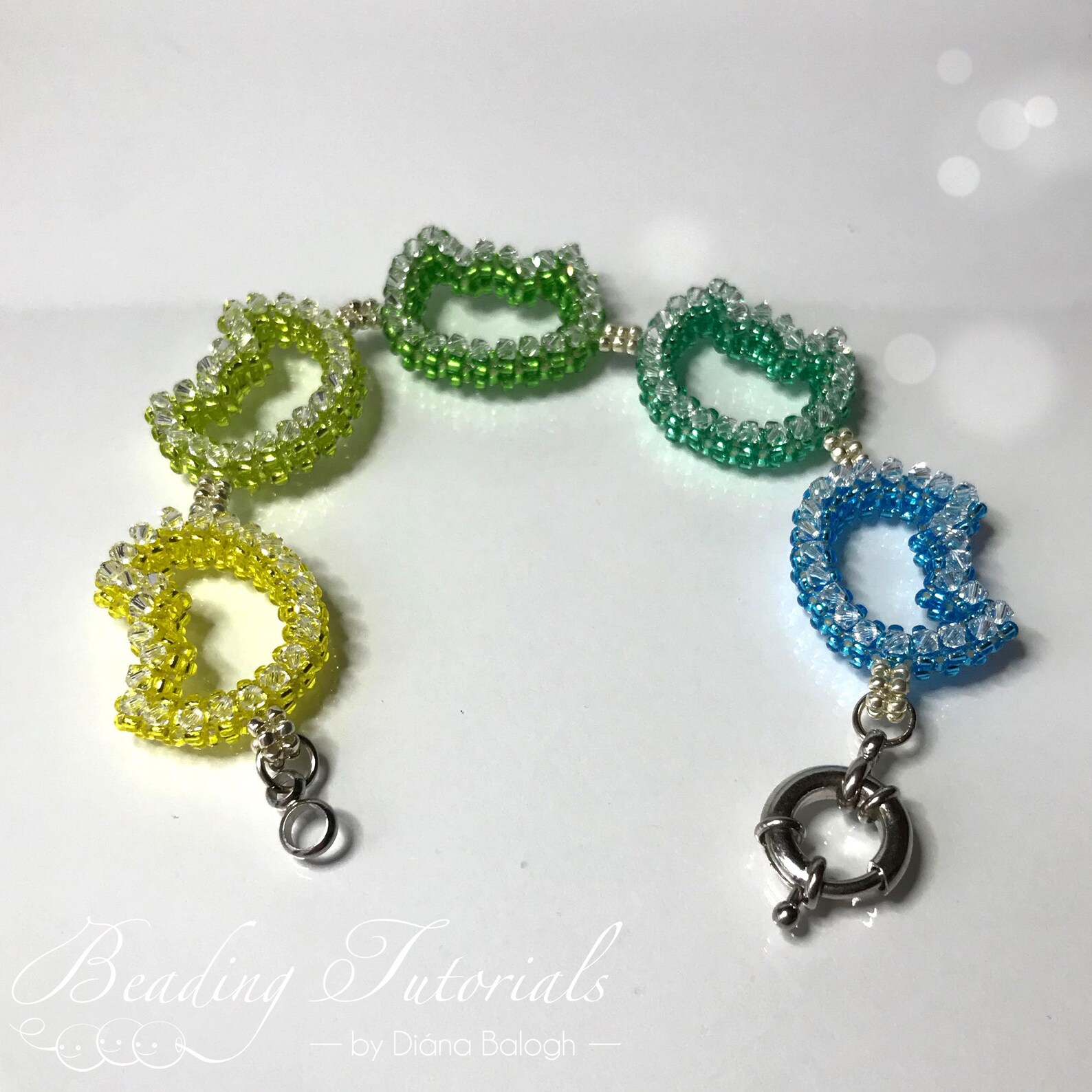 Beading Tutorials and Patterns, Cat Pendant and Bracelet Tutorial, Cat ...