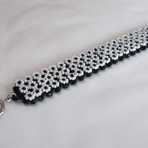 Beading Tutorial Daisy Bracelet, Beading Pattern, PDF - Etsy