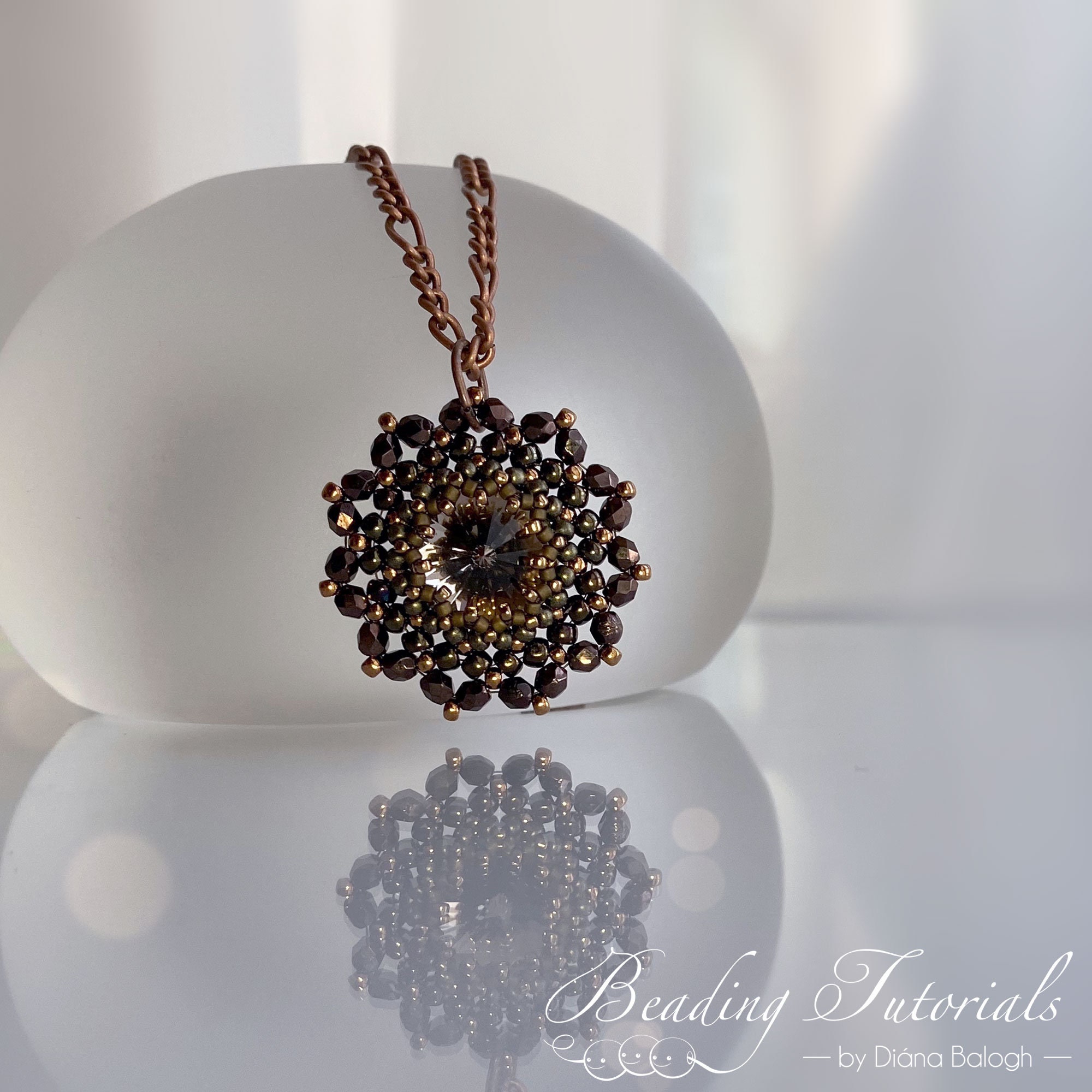Keya Bookmark Beading Tutorial, Beading Tutorials and Patterns, Pendant ...