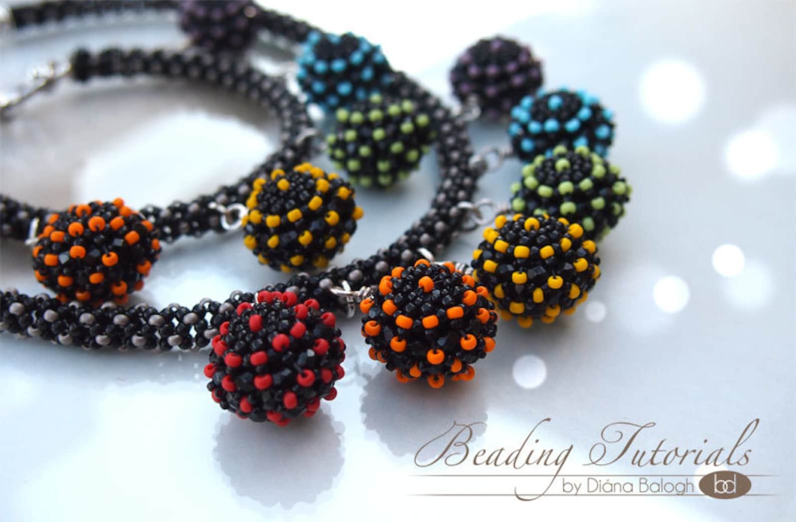 Beading Tutorial Candy Beaded Bead, Necklace and Bracelet Beading ...