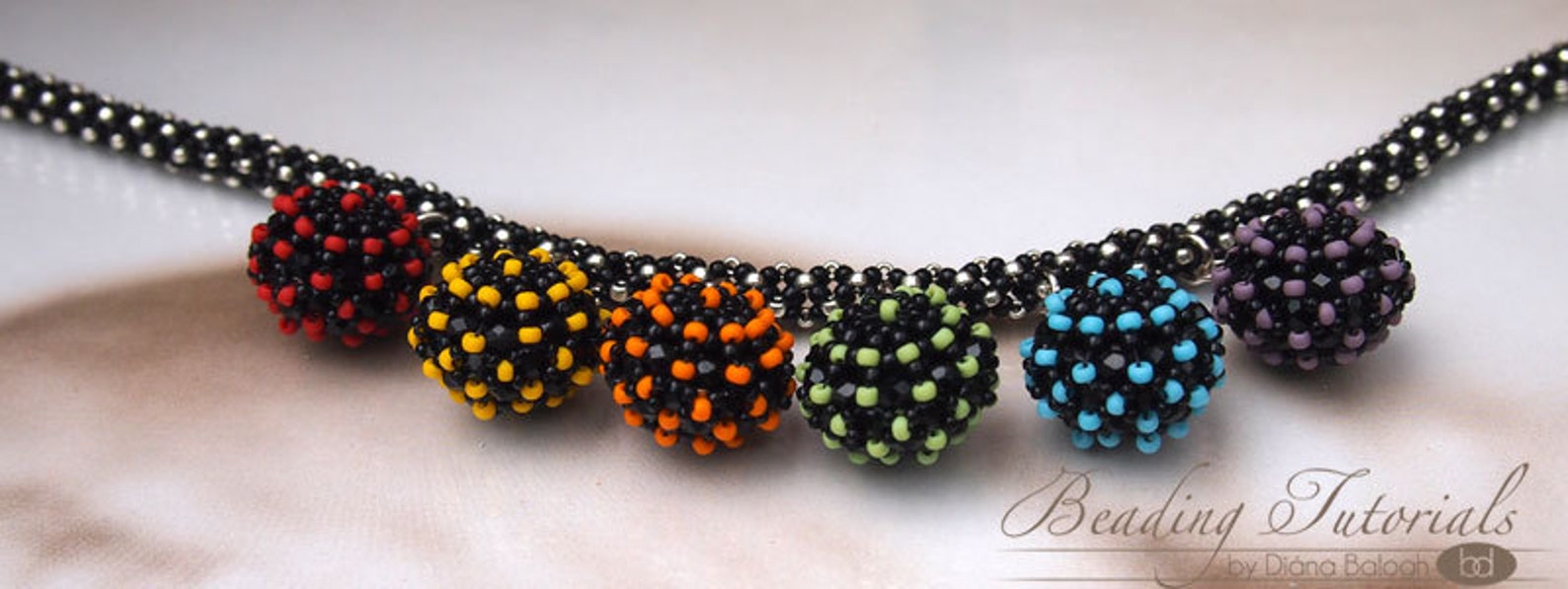 Beading Tutorial Candy Beaded Bead Necklace and Bracelet - Etsy