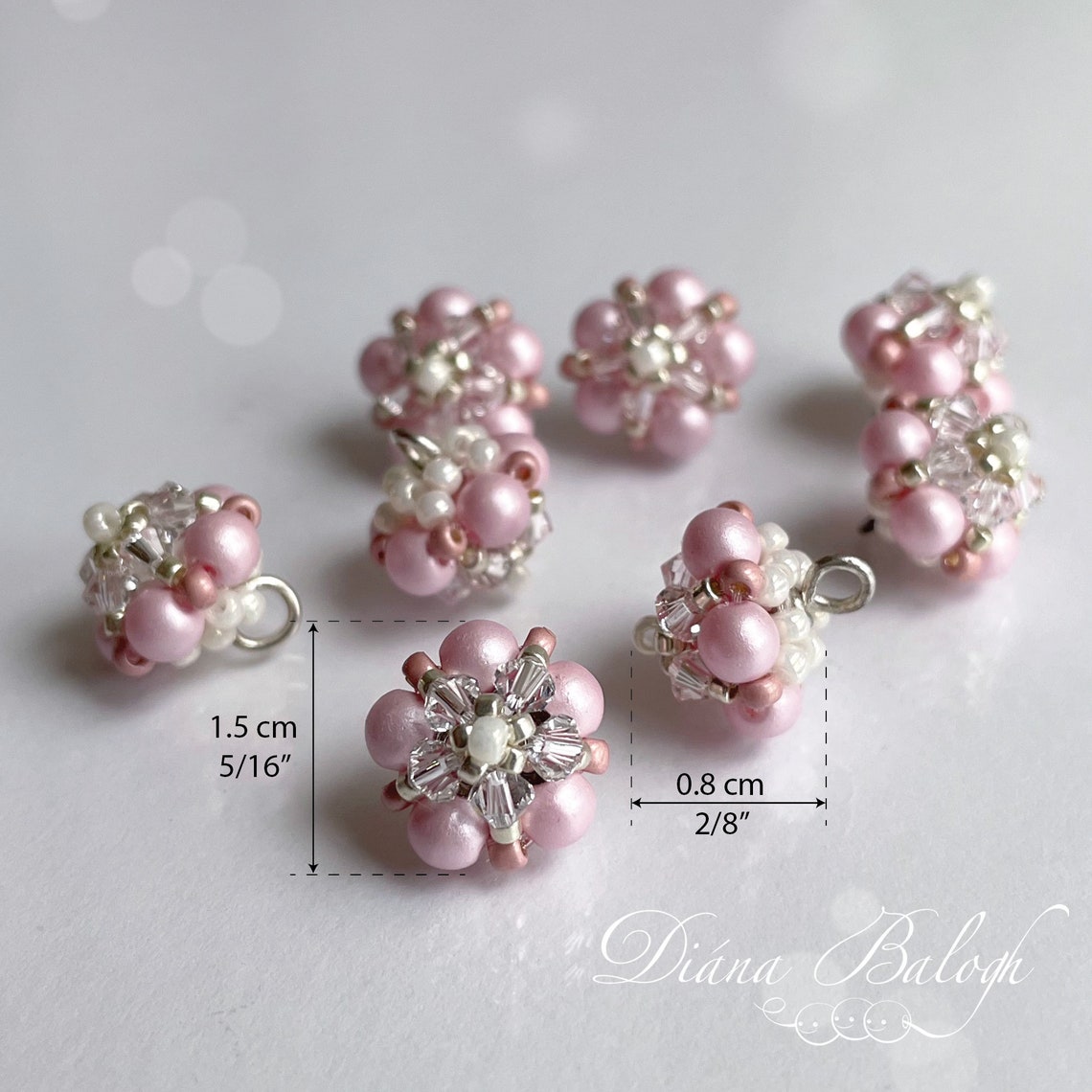 Beading Tutorial and Pattern Beaded Button Beaded Shank - Etsy