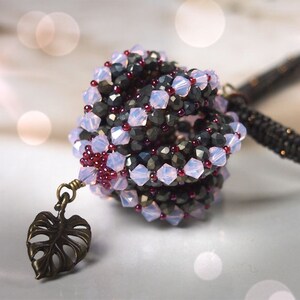 DIY Jewelry Making Pattern, Beading Tutorial and Pattern RAW Beaded ...