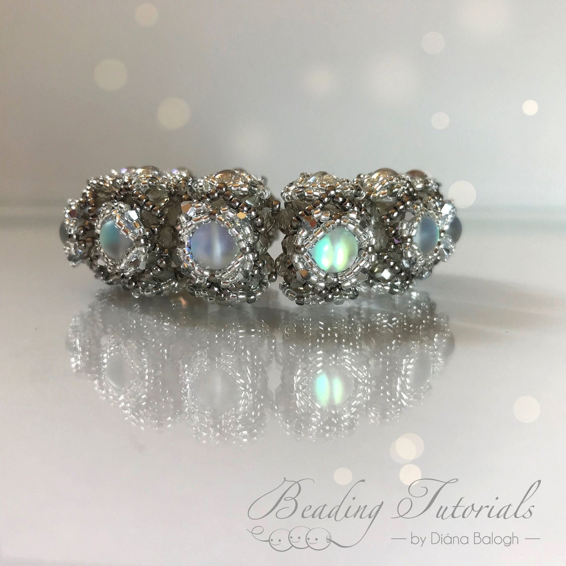 Beading Tutorials and Patterns Aglio Bracelet Segmented - Etsy